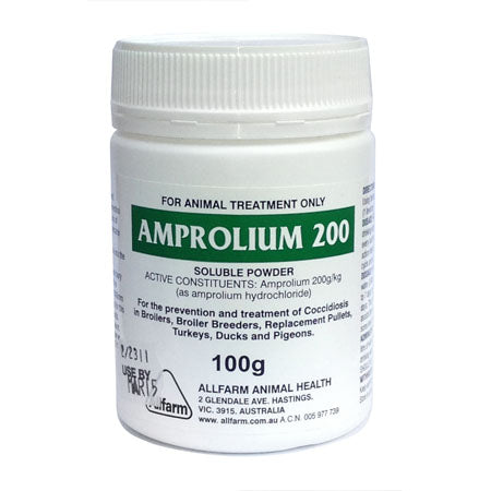 AMPROLIUM 200 Soluble Coccidiosis – Pigeon and Bird Products